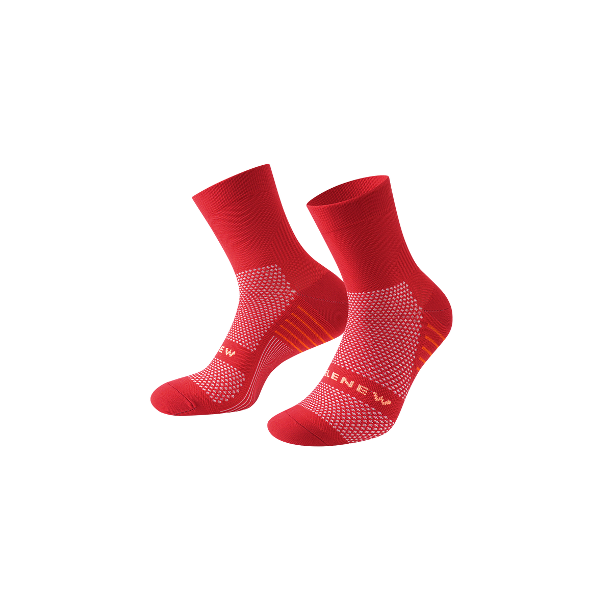 Jelenew Women's Red Cycling Socks
